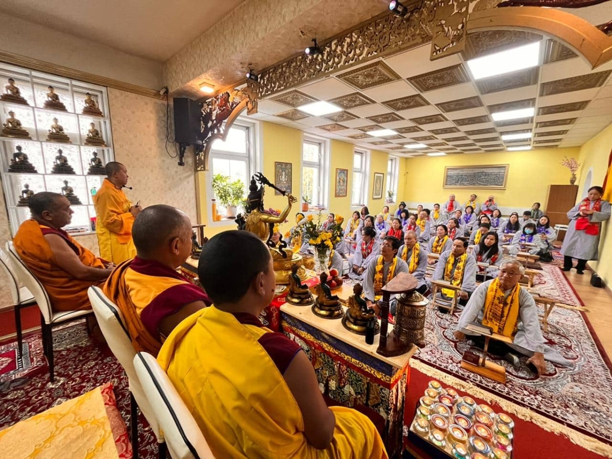 Geshe Tsewang Dorje European Mandala Tour – Lion's Roar Dharma Center