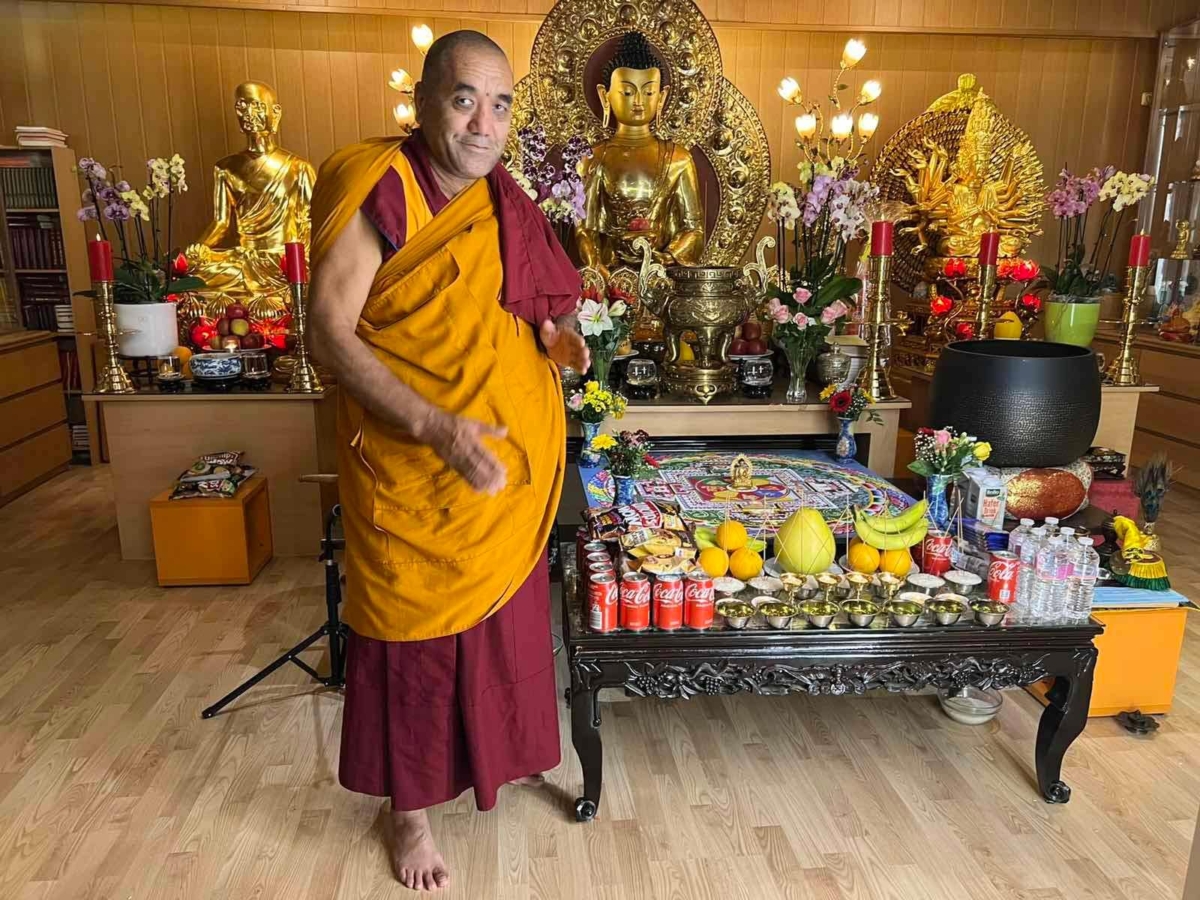 Geshe Tsewang Dorje European Mandala Tour – Lion's Roar Dharma Center